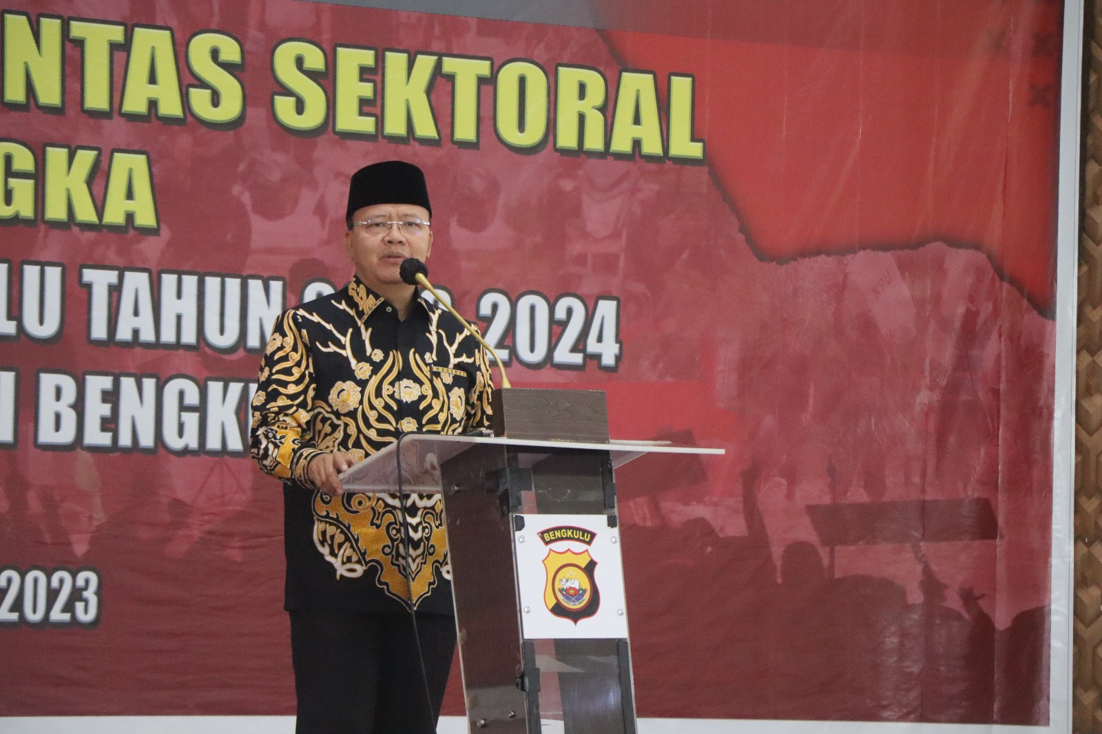 Rakor Lintas Sektoral Persiapan Pengamanan Pemilu 2024 di Provinsi Bengkulu - PEMERINTAH ...